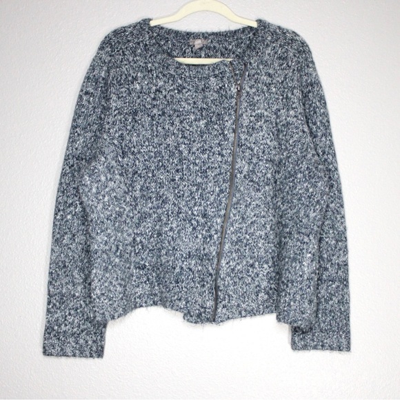 J. Jill | Sweaters | Jjill Thick Knit Sweater Asymmetric Zip | Poshmark